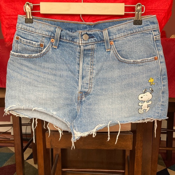 Levi's | Shorts | Levis 5 Womens Button Fly Cut Off Denim Shorts ...